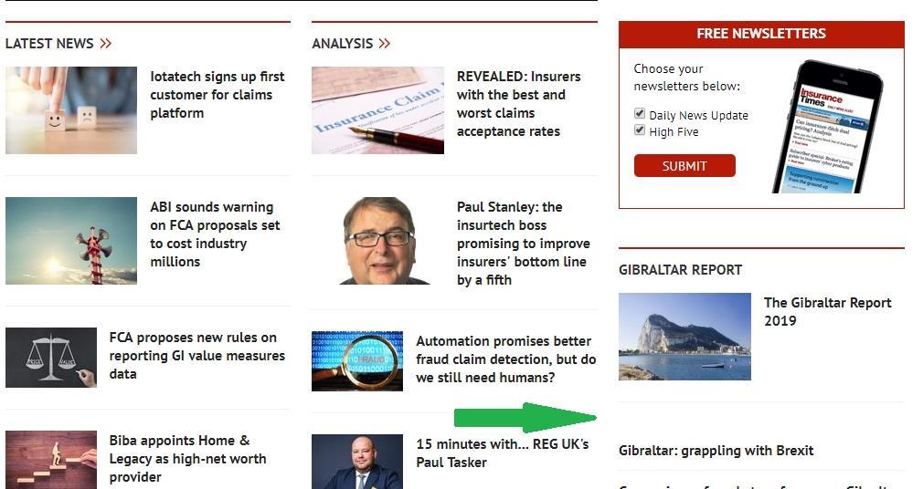 REVEALED: Gibraltar insurers performance and solvency in 2019 report ...