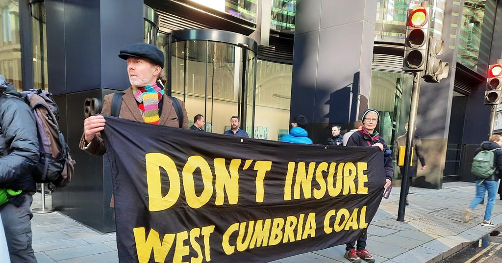 Money Rebellion activists hold protest over insuring coal mine ...