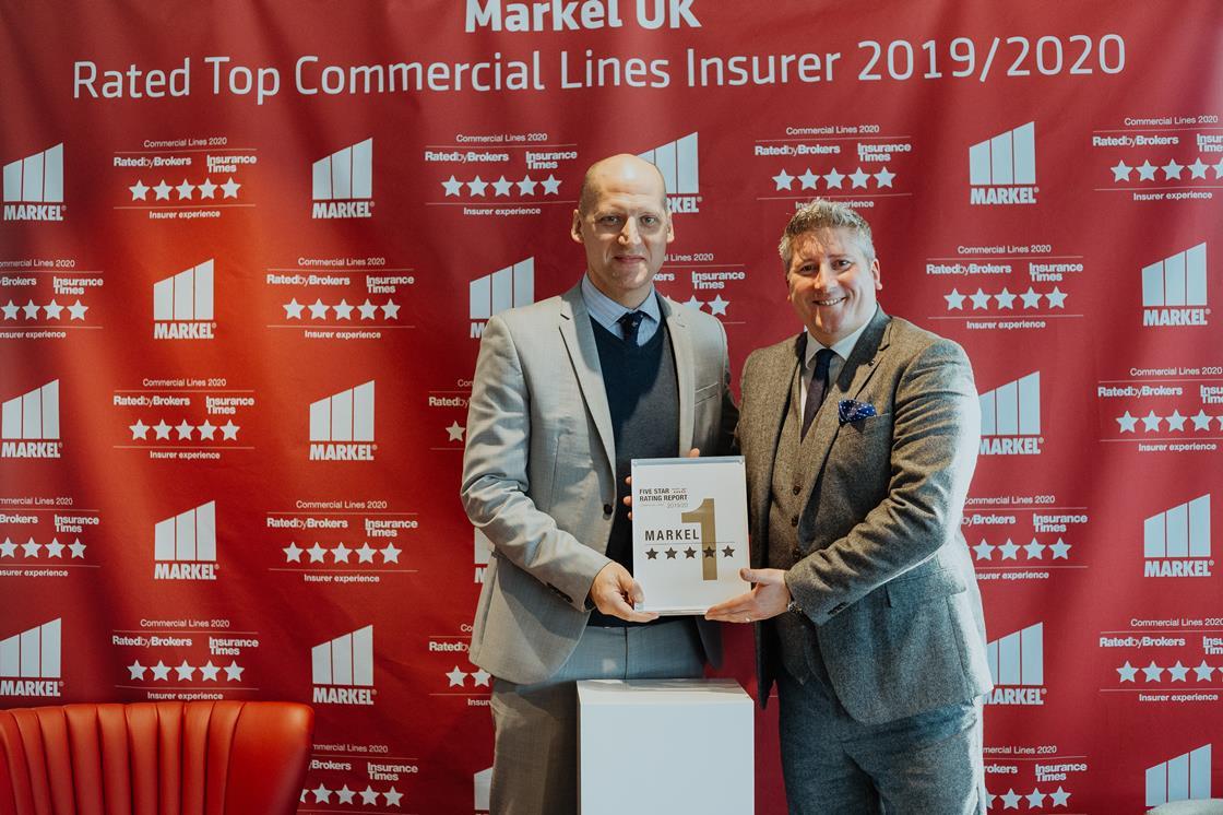 Markel awarded five stars and first place in commercial lines | News ...